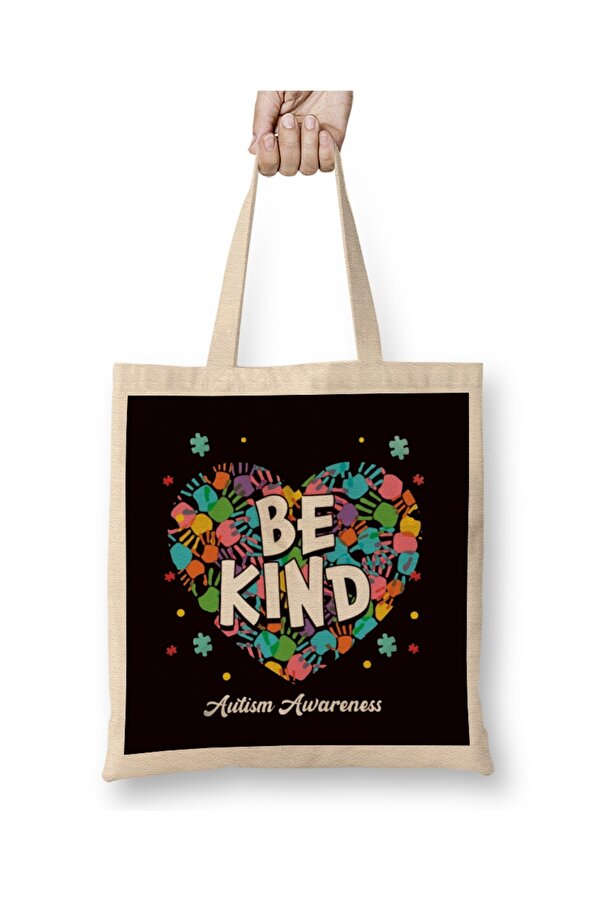 Baskı Dükkanı Be Kind Autism Awareness Puzzle Copii Inimă Fiul Fiica ...