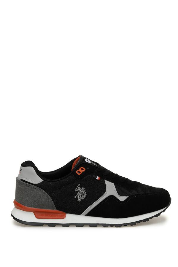U.S. Polo Assn. KODA 3FX Black Men's Sports Shoes- Trendyol