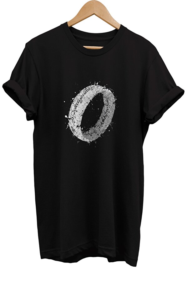 remonz Lord of the Rings Series One Ring Printed 100% Cotton Oversize ...