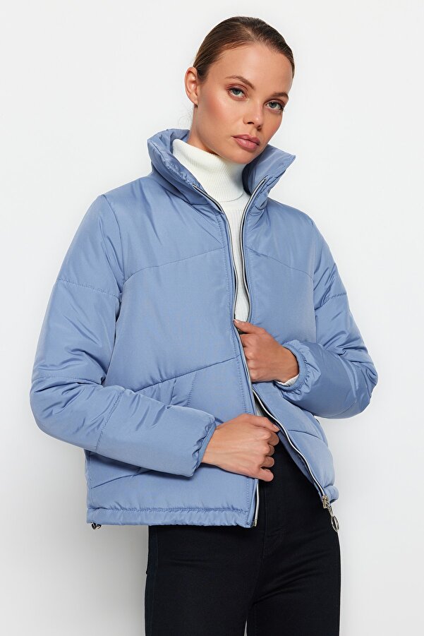 Trendyol Collection Light Blue Water Repellent Puffer Jacket ...