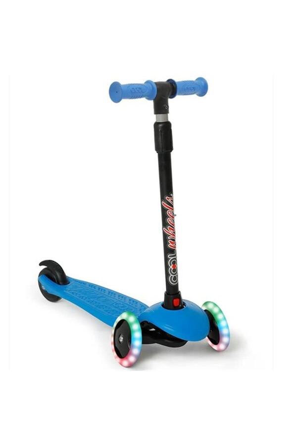 Freebebek 35 kg Led Light 3 Wheel Height Adjustable Twist Scooter - 40 ...