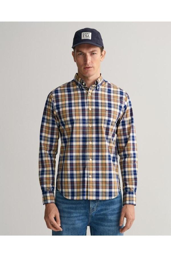 Gant REG UT COLORFUL CHECK SHIRT- Trendyol