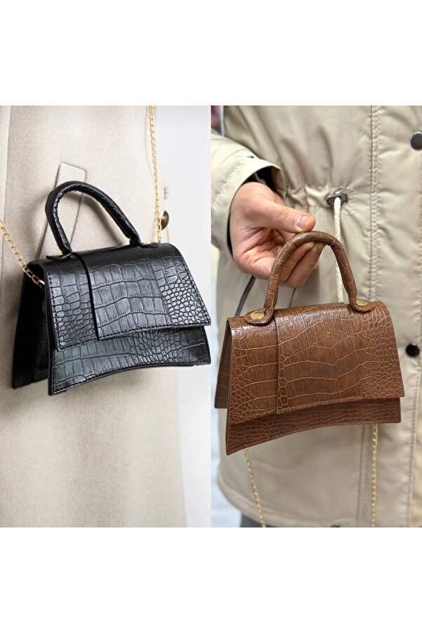 ESTUTE Women's Hand and Shoulder Bag Miny City 2 Pack B38- Trendyol