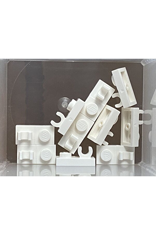 LEGO Custom MOC Aksesusar Plate Modified 1 x 2 in the Middle O Clip ...