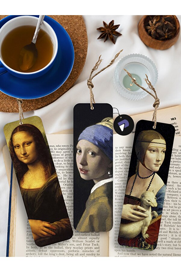 Postermanya Famous Women Portraits Metal Bookmark Set – Triple Design ...