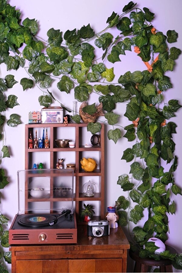 casadilegno Decorative Green Leaf Artificial Ivy Triangle Leaf 230 Cm ...
