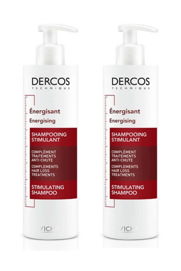 Vichy Dercos Energising 400 Ml Shampoo X 2 Pieces Hair Loss Series Original Size Set of 2 Trendyol