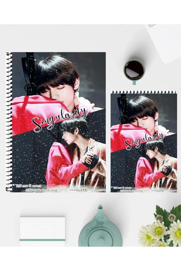 feroxby Bts A5 Notebook 21 x 15 cm and Notepad 14 x 10 cm Special ...