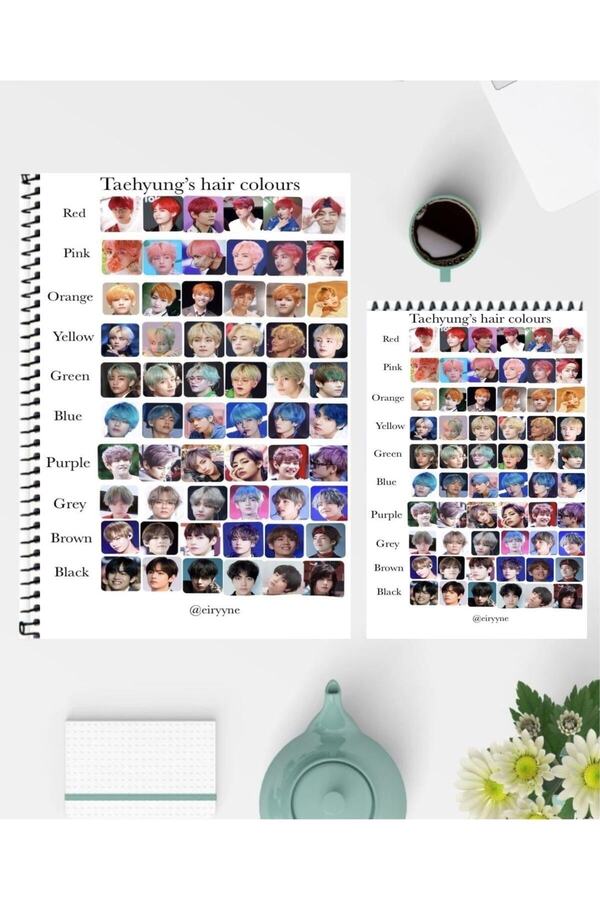 feroxby Bts A5 Notebook 21 x 15 cm and Notepad 14 x 10 cm Special ...