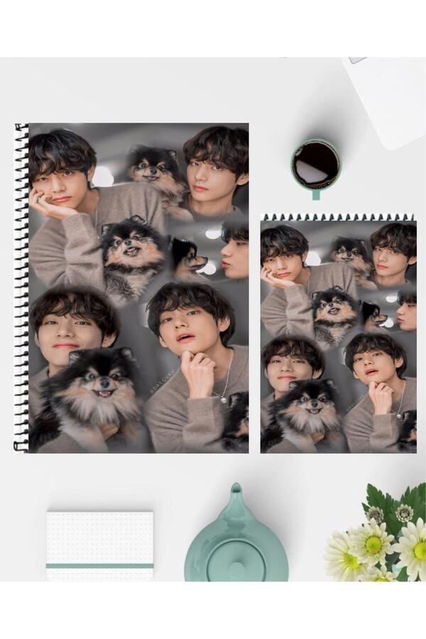 feroxby Bts A5 Notebook 21 x 15 cm and Notepad 14 x 10 cm Special ...