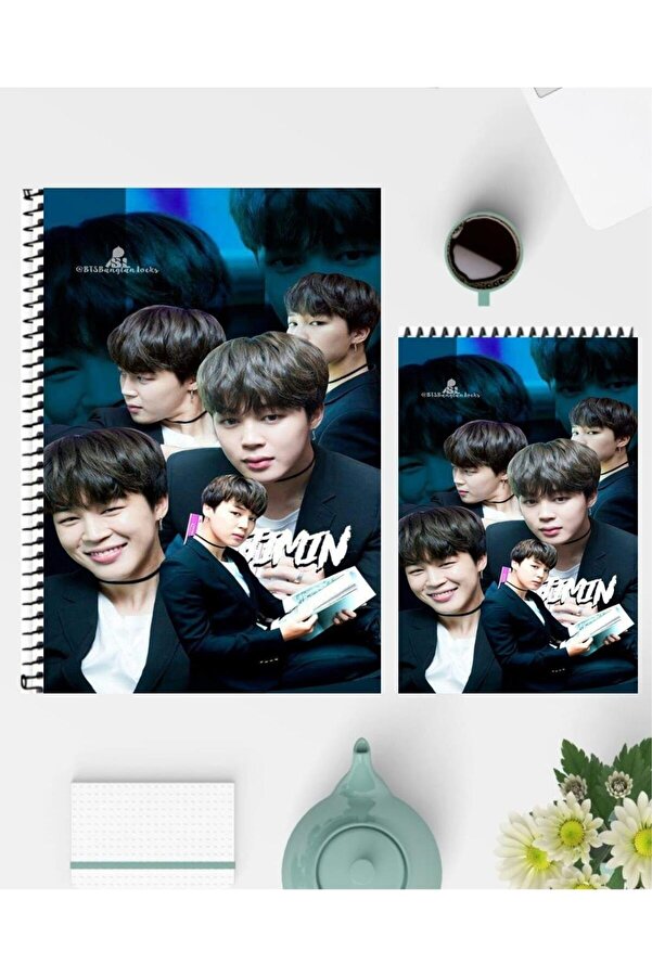 feroxby Bts A5 Notebook 21 x 15 cm and Notepad 14 x 10 cm Special ...