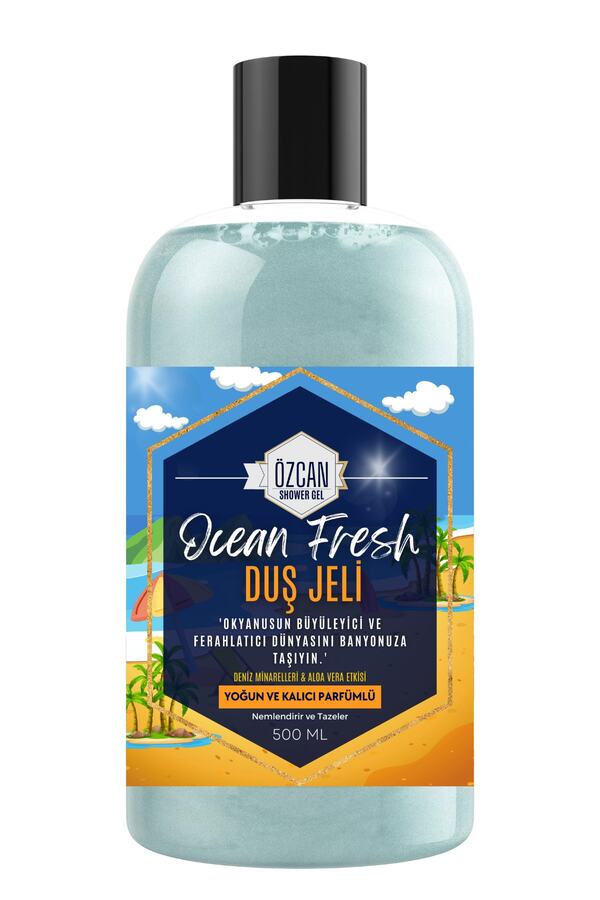 Özcan Bey Ocean Fresh Menthol Effective Ocean Freshness Scented ...