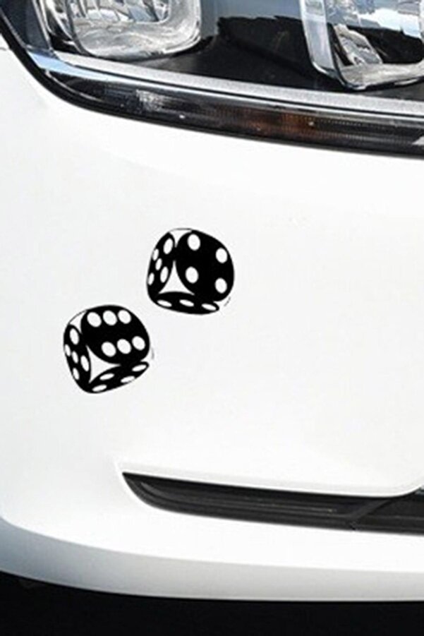 TSC Dice Throw Car Sticker Paste Picture - Trendyol