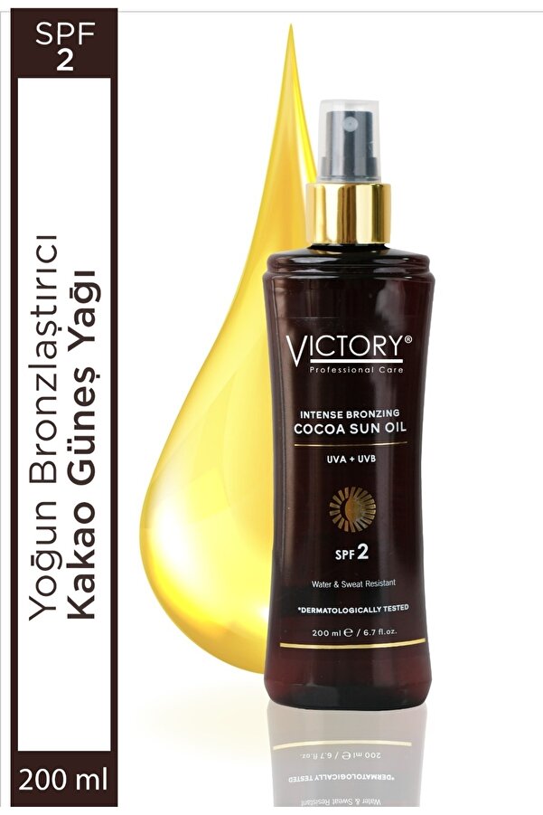 Victory Intense Bronzing Sun Cocoa Butter Spf2 200 ml - Trendyol