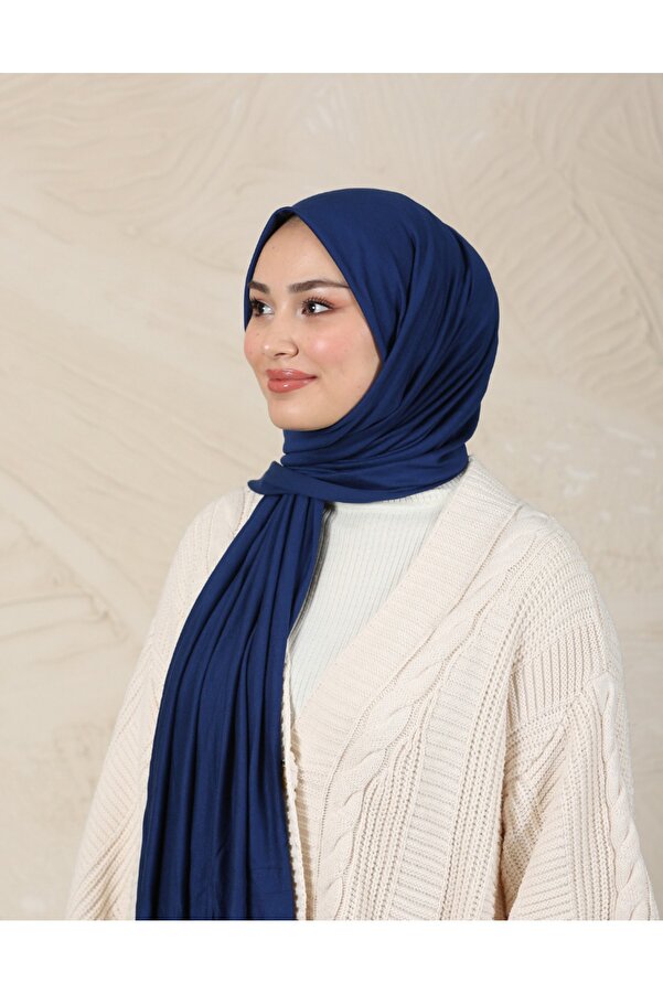 bilrudesign COMBED SHAL NIGHT BLUE- Trendyol