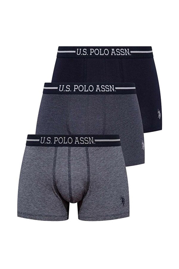 U.S. Polo Assn. US POLO 80306 MEN'S 3-Piece Boxers- Trendyol