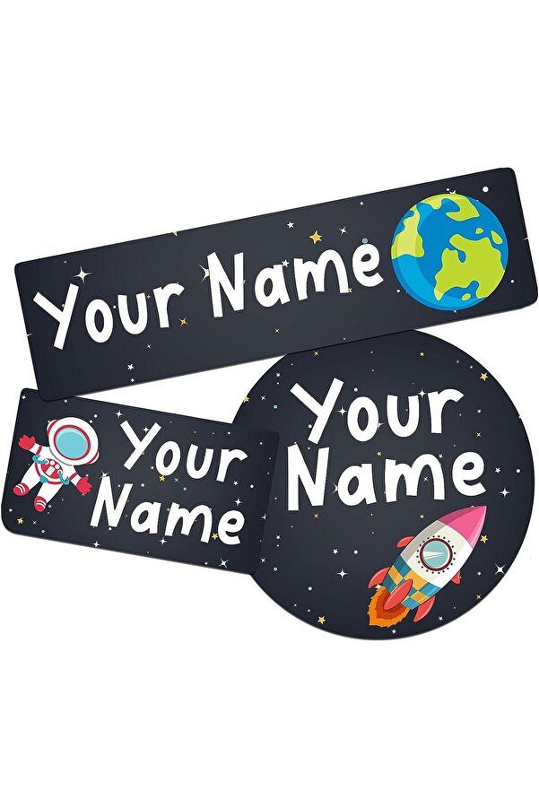 Think And Print School Label Pen Notebook Custom Name Writable Label ...