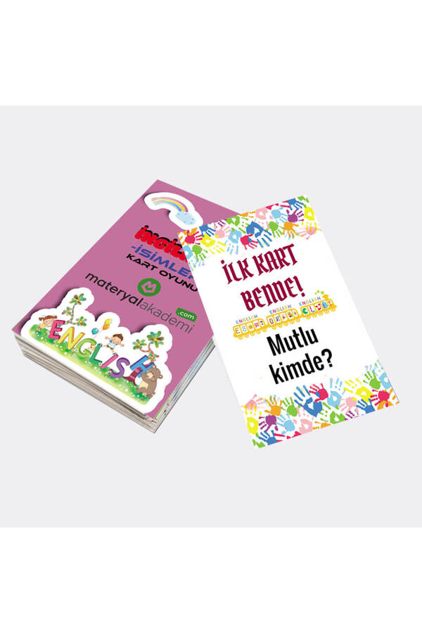 Materyal Akademi English Names Card Game - Trendyol