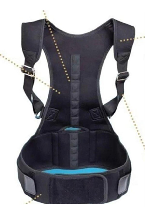 OverPazar Upright Posture Corset Adjustable Posturex Magnetic Corset ...