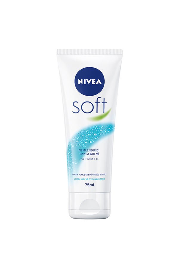 NIVEA 75 ml Soft Moisturizing Care Cream - Trendyol