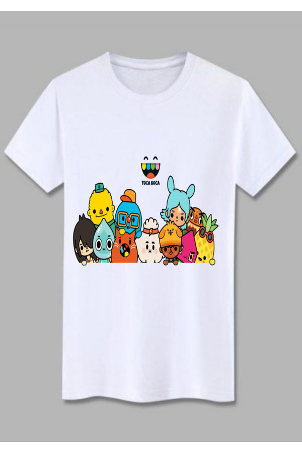 Cemira Toca Boca Life Design Children's T-shirt- Trendyol