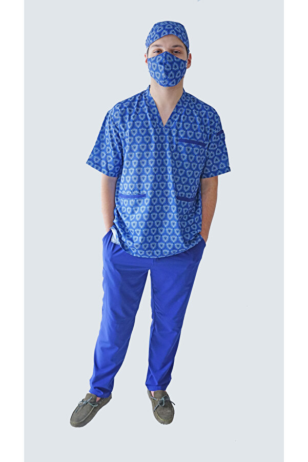 Tt Line Doctor Uniform 2-Piece Set, Male Nurse Uniform Set, Doctor ...