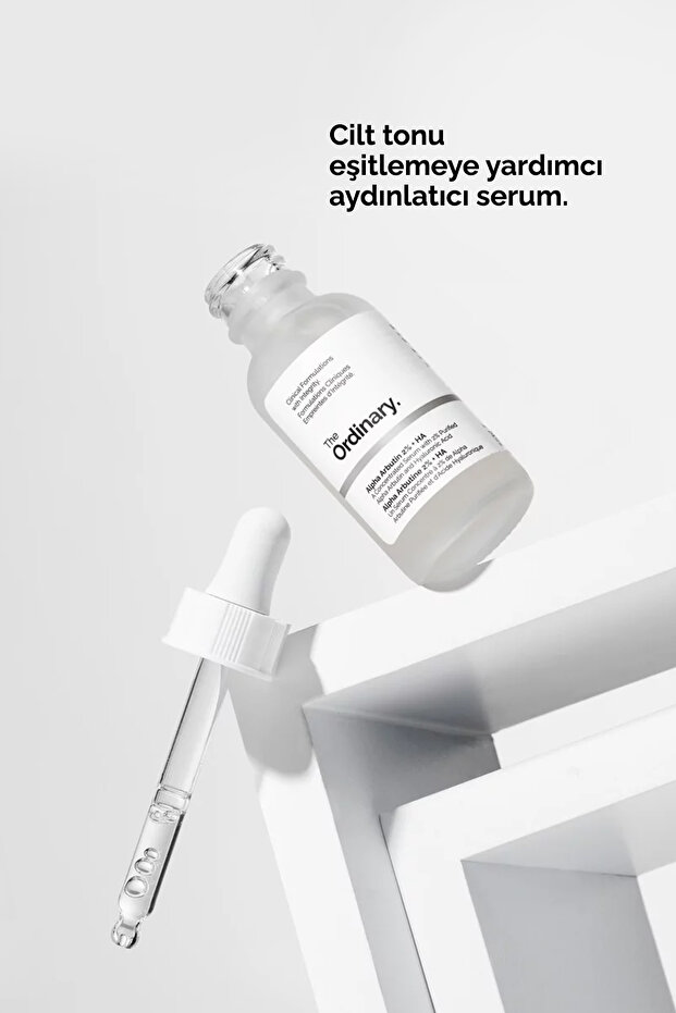 The Ordinary Alpha Arbutin 2% + HA - Koyu Leke Görünümü Karşıtı Serum ...