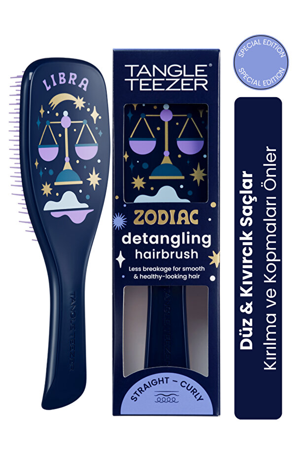 Tangle Teezer Zodiac The Ultimate Detangler Libra Saç Açıcı Tarak (Düz ...