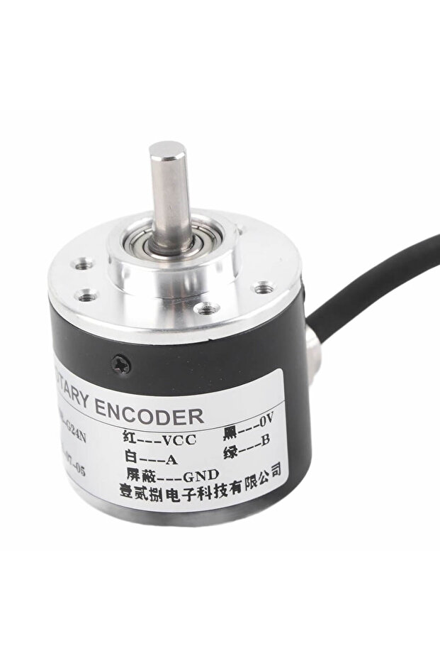 Alkatronik E38S6G5-1000Z-G24N 1000 Pals Optik Enkoder DC 5V/24V Rotary Döner Encoder AB 2 Fazlı ...