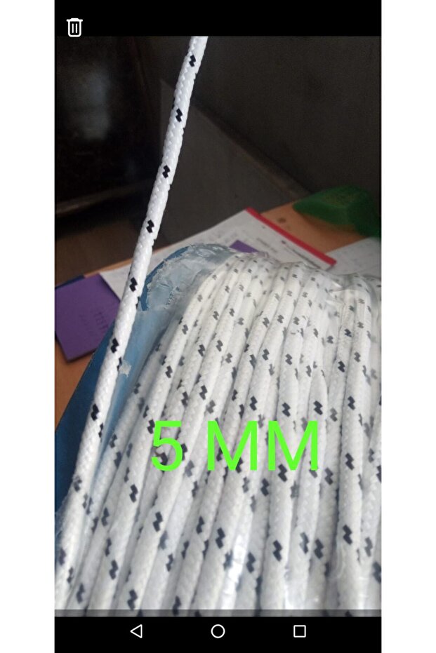 ÖZKUL HALAT Polyester Ipek Halat 5 Mm Gemici Halatı 10 Mt - Fiyatı ...
