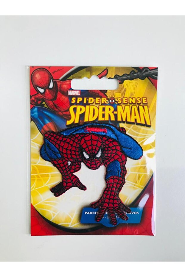 MARVEL Iron-On Woven Crest Patch Spiderman - Spider-Man Character E ...