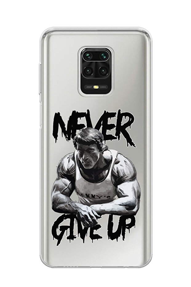 Magic Ring Redmi Note 9 Pro/Note 9S Uyumlu Arnold Fitness Never Give Up ...