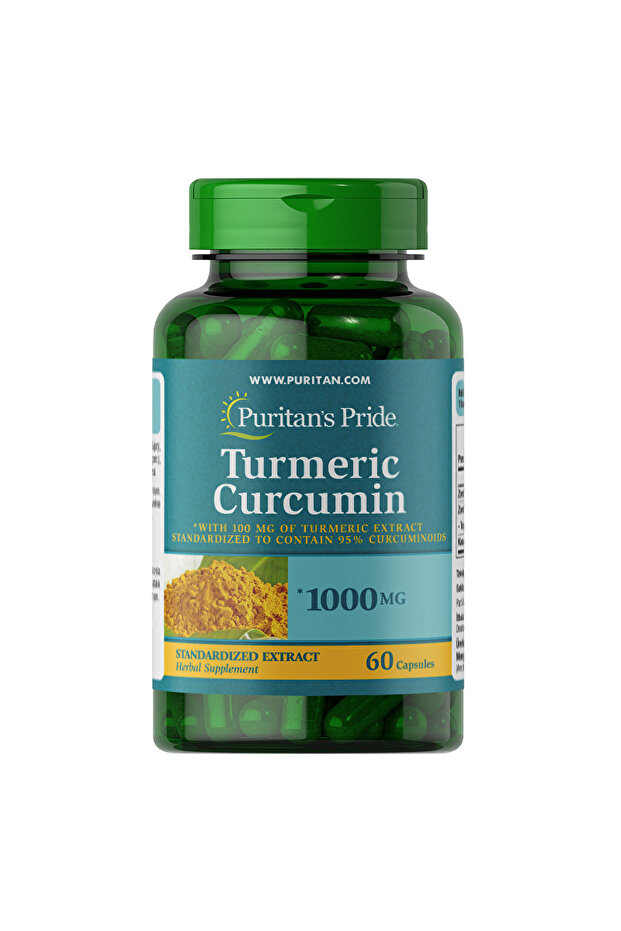 Puritan’s Pride Turmeric Curcumin 1000 Mg 60 Kapsül - Fiyatı, Yorumları