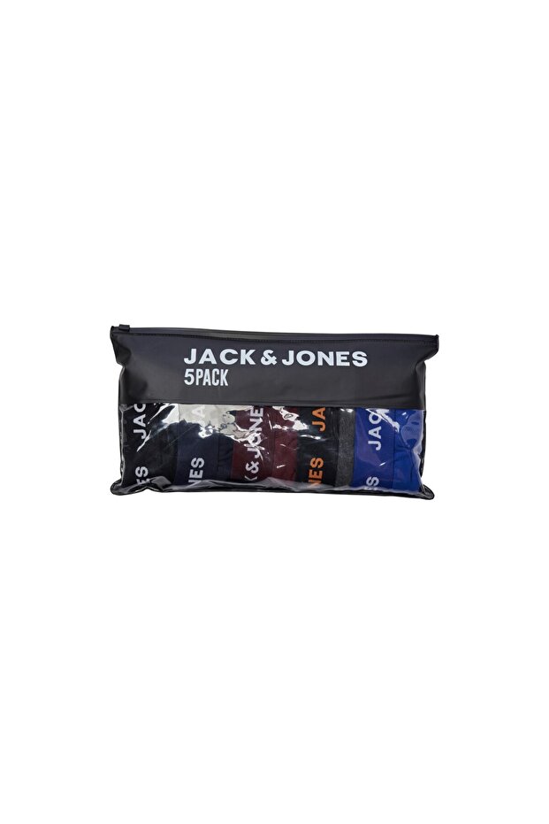 Jack & Jones Jack&jones Siyah-lacivert Erkek 5'li Boxer Set 12167028 ...