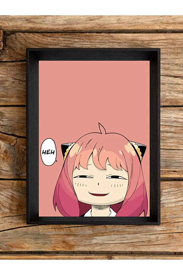 Mudi Store Spy X Family Anya Meme Anime Poster Çerçevesiz Yüksek Kalite ...