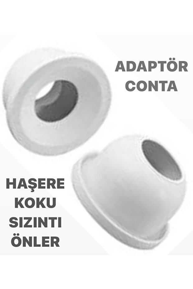 TATA CRAFT ADAPTÖR TOP CONTA LASTİK GİDER CONTASI BEYAZ 10 ADET ...