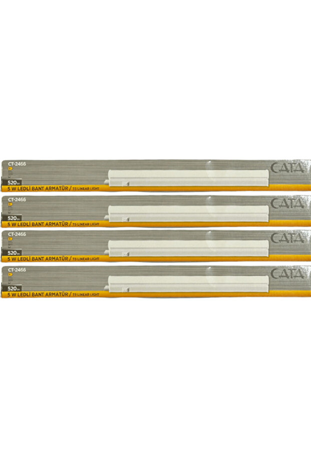 Cata CT-2466 5W 6400K (Beyaz) Ledli Bant Armatür (4 Adet) - Fiyatı ...