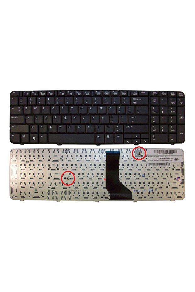 Afila HP Compaq CQ70, G70 Notebook Klavyesi NSK-H8A01, MP-07F13US-442 (TR Stiker Hediye ...