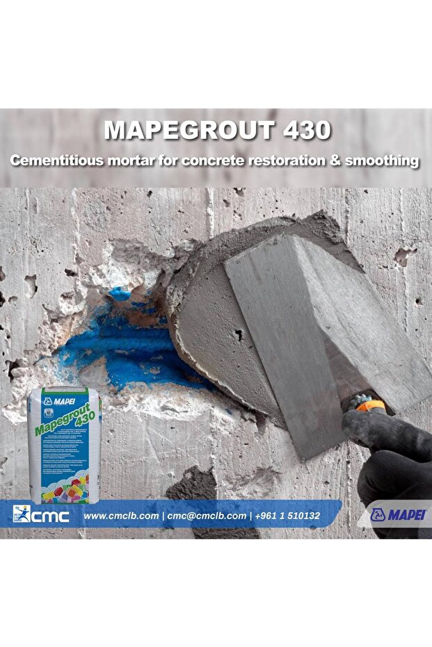 MAPEI MAPEİ MAPEGROUT 430 R3 YAPISAL TAMİR HARCI 25 KG - Fiyatı, Yorumları