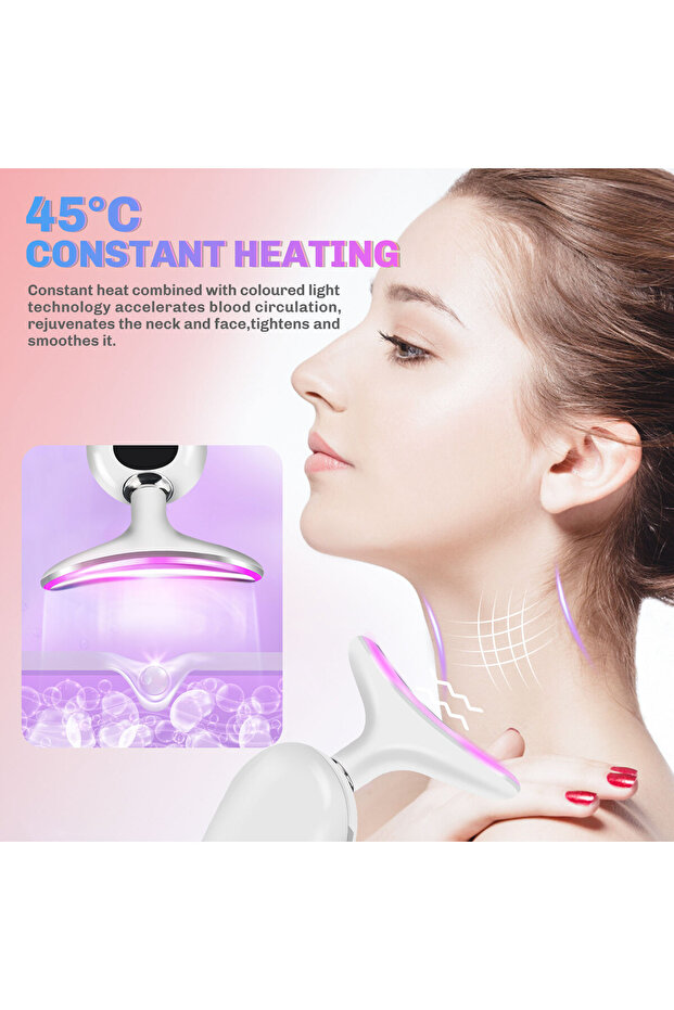 Choice EMS Face Neck Lift Beauty Device Facial Massager Red Light ...