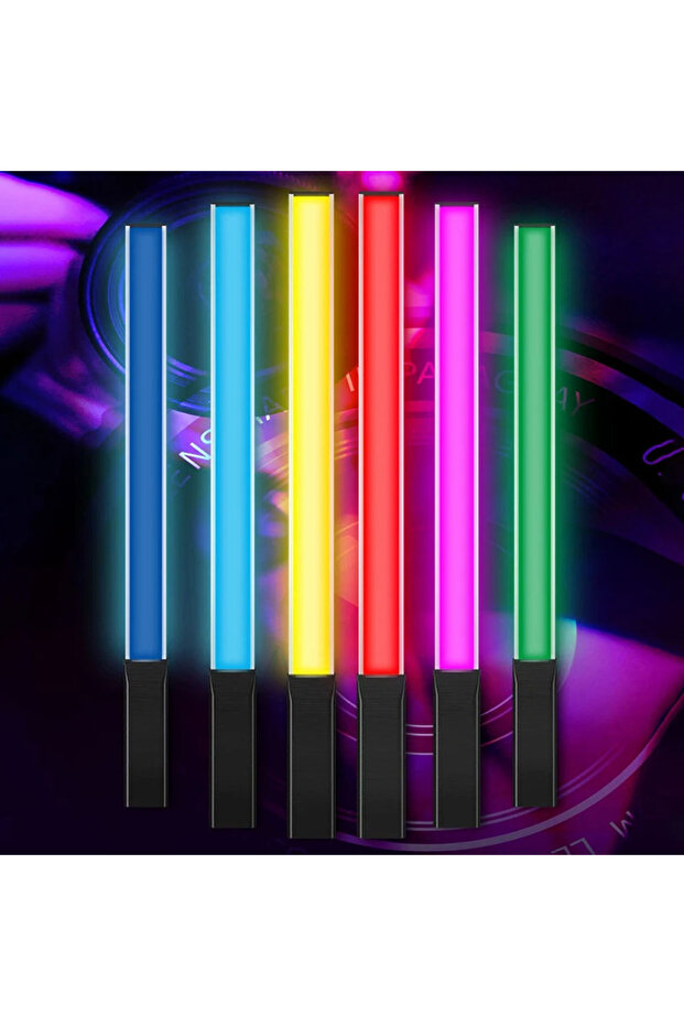 FototekFotograf RGB Led Işık Çubuk Led Renk Partisi Foto Video Rgb Işık ...