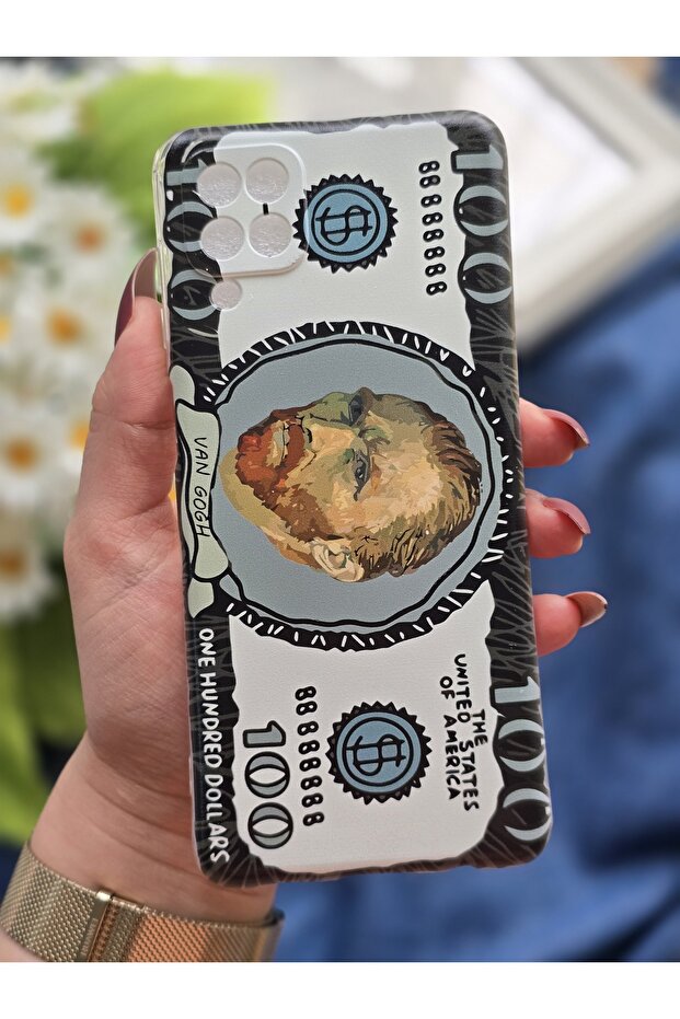 SUPER FRAME Samsung Galaxy A22/M22/M32 Uyumlu Baskılı Şeffaf Telefon ...