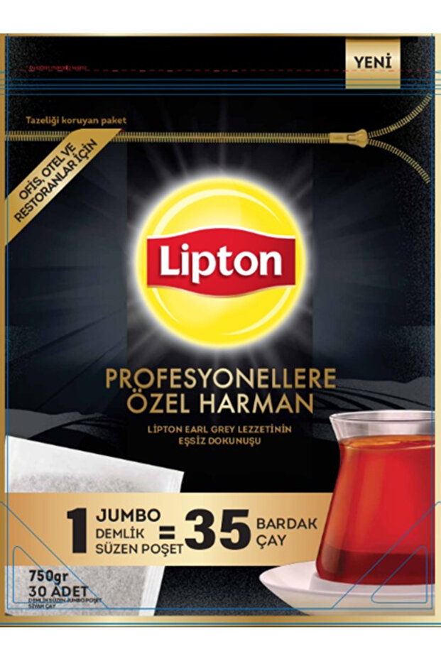 Lipton LİPTON DEMLİK POŞET ÇAY 30 LU YELLOW LABEL JUMBO 25GR 800878[sub ...