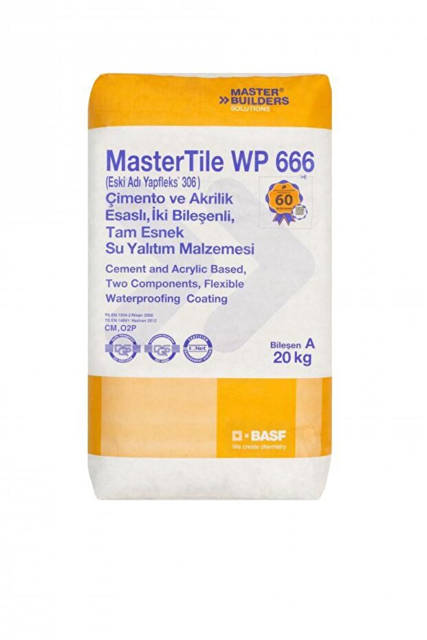 Sika SİKA MasterTile WP 666 ® İki Bileşenli Tam Esnek Su Yalıtım ...