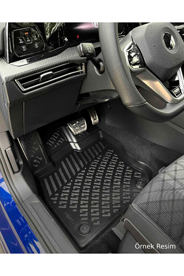 Rizline Volkswagen Bora 1999-2006 Araca Özel 3D Havuzlu Paspas Siyah ...