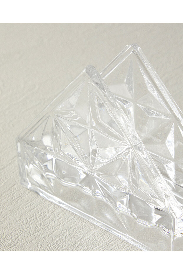 English Home Senash Napkin Holder 12.5X4.5X10 cm Transparent (13.11. ...