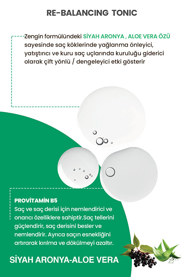 BOTANICA COMFORT Sebum Dengeleyici Yağlanma Karşıtı Siyah Aronya Üzümü ...