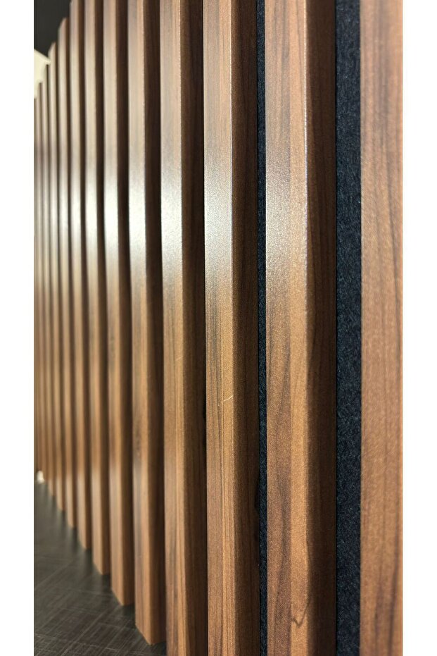 Şahan Art Deco Akustik Duvar Paneli / Ceviz / 1. Kalite Mdf / 1.kalite ...