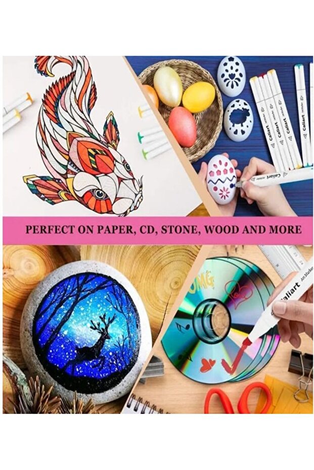 DÜVENCİ TİCARET Marker Renkli Bayoma Kalem Seti 12 Li - Fiyatı, Yorumları