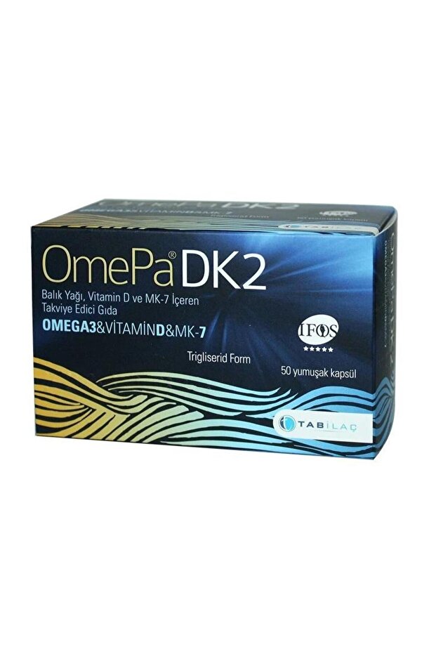 Tab İlaç Omepa Dk2 Omega 3 Vitamin D Mk-7 50 Yumuşak Kapsül - Fiyatı ...